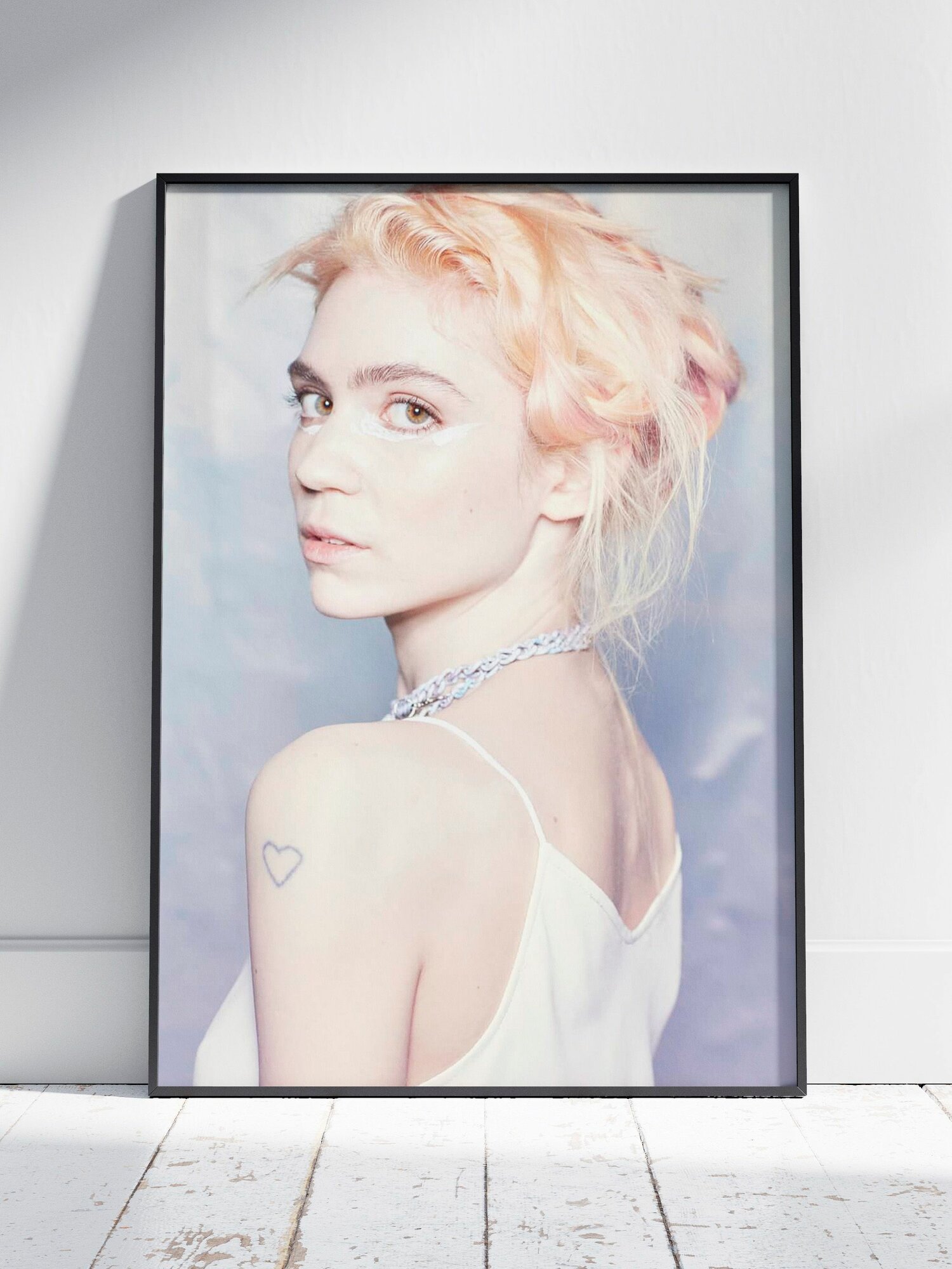 Плакат на стену для интерьера Граймс (Grimes 27) - Постер по музыке и артисту формата A4 (21x30 см)