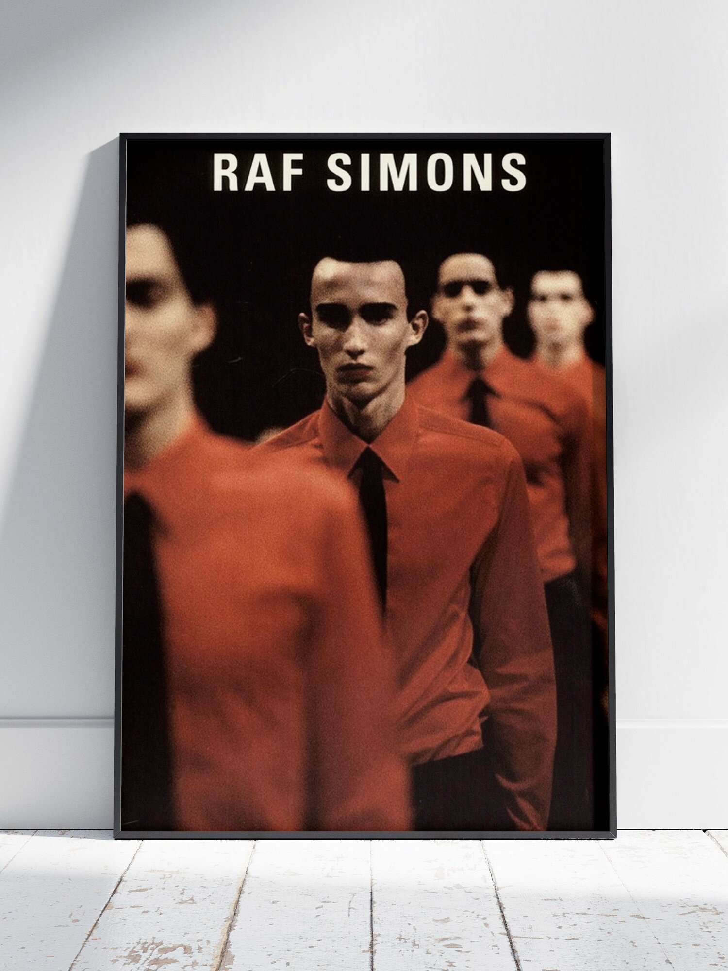 Плакат на стену для интерьера Раф Симонс (Raf Simons 7) - Постер по модели, бренду и моде формата A4 (21x30 см)