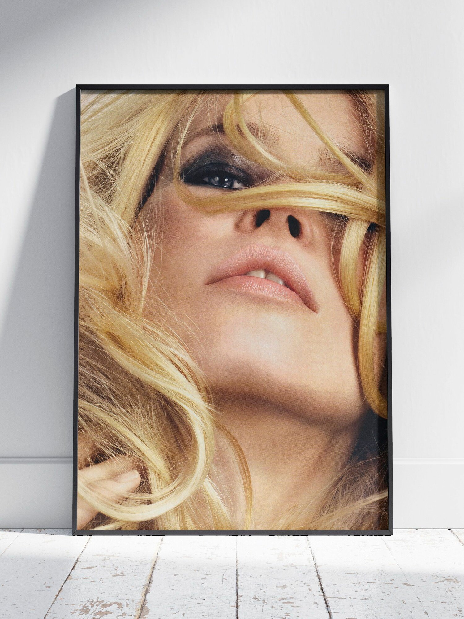 Плакат на стену для интерьера Клаудия Шиффер (Claudia Schiffer 21) - Постер по модели, бренду и моде формата A4 (21x30 см)
