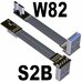 ADT-Link USB 3.0 Type-A - Micro-B, 0.25m, S2B-W82 13P, Синий