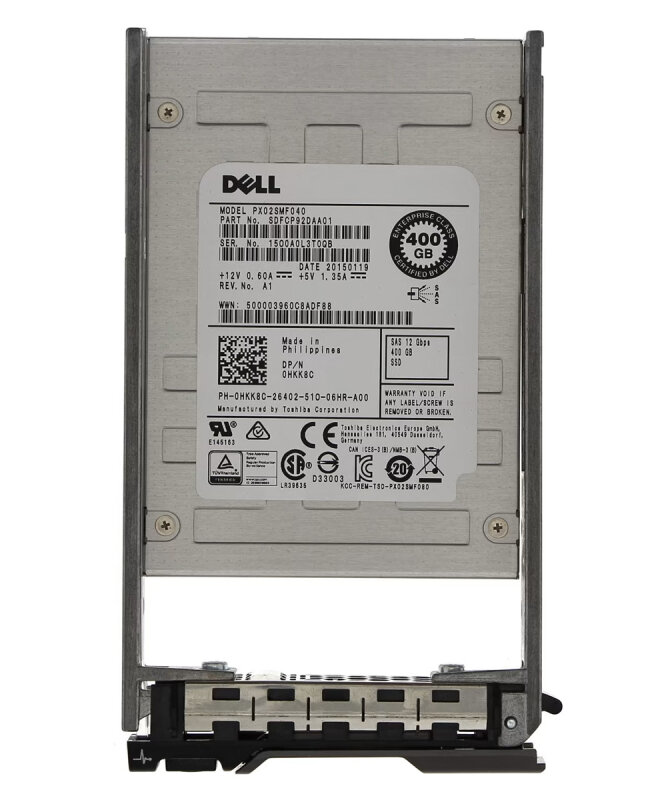 Жесткий диск Dell 0HKK8C 400Gb SAS 2,5" SSD