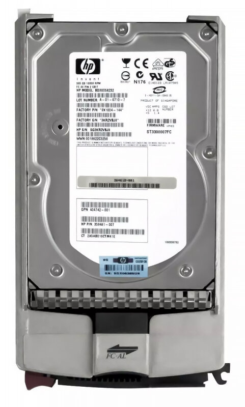 Жесткий диск HP 9X1004-144 300Gb Fibre Channel 3,5" HDD