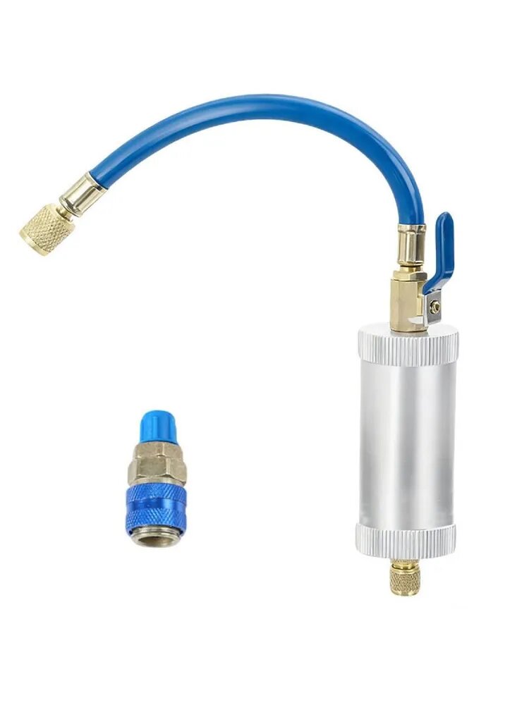 Масло для заправки кондиционеров R134A/R12/R22 - с переходником (1 шт.)