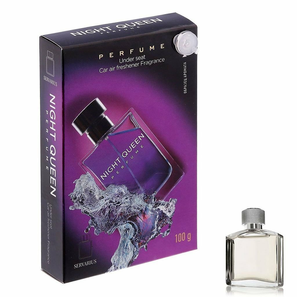 Ароматизатор в машину под сиденье Maxi Fresh Парфюм Night Queen PS-6, освежитель воздуха для автомобиля, 170 г.