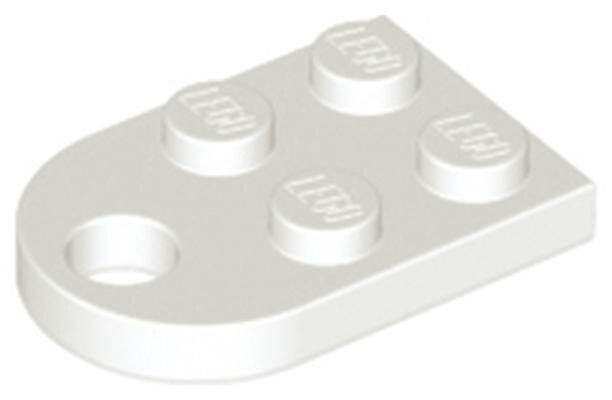 Деталь Lego 3176 Plate, Modified 2 x 3 with Hole