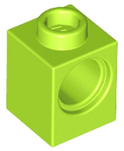 Деталь Lego 6541 Technic, Brick 1 x 1 with Hole