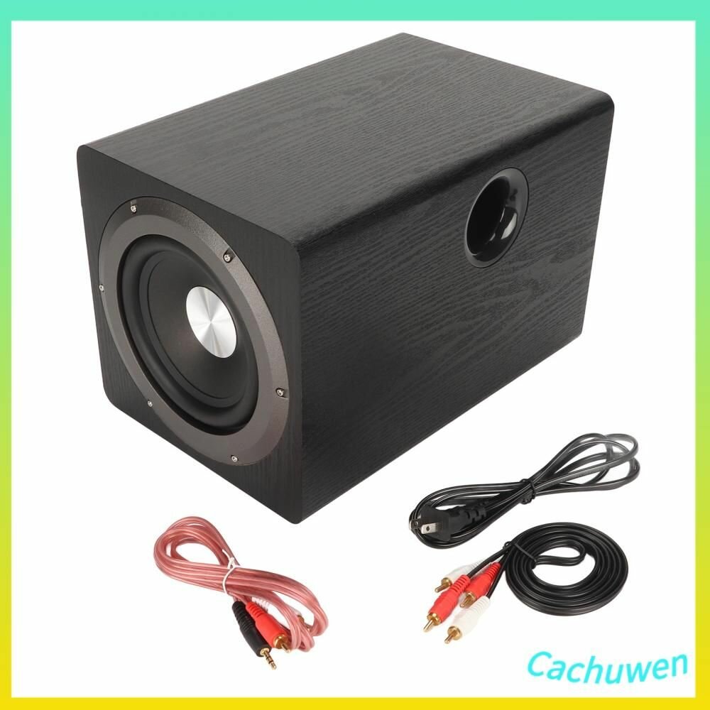 6.5 дюймовый активный сабвуфер, мощный 100W, глубокий бас, для домашнего кинотеатра