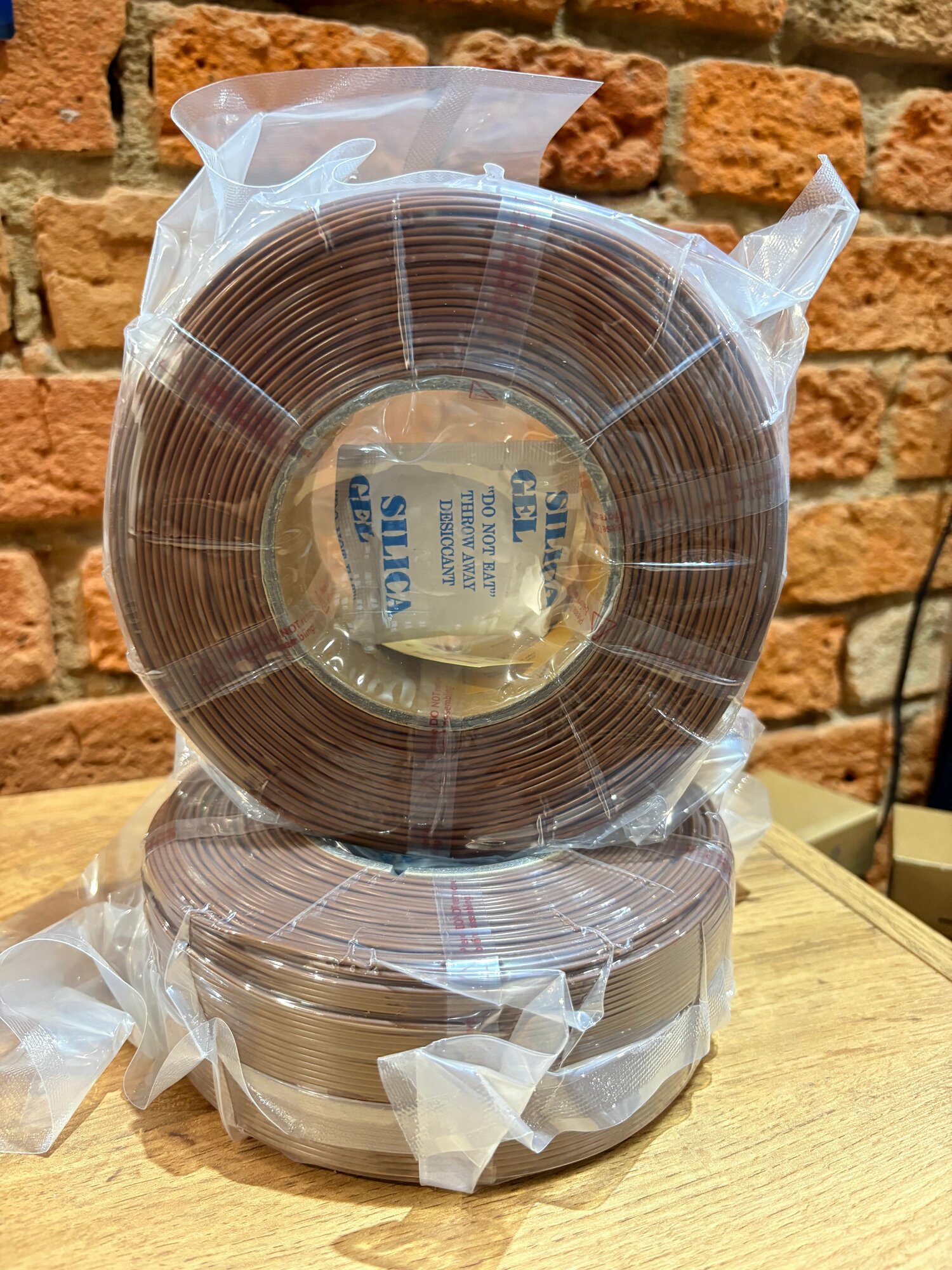 Пластик 3D Techcore Standard PLA Chocolate для 3D-принтера, филамент 1.75 мм, коричневый, без катушки