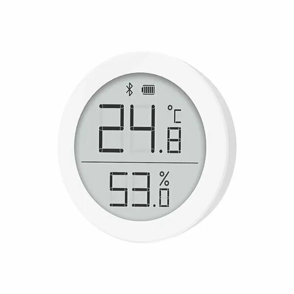 KNOW EASY-Метеостанция Xiaomi Qingping Bluetooth Temp & RH Monitor M Version (белая), CN