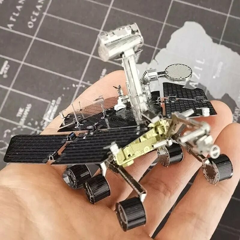 3d металлический пазл ручной сборки, марсоход
