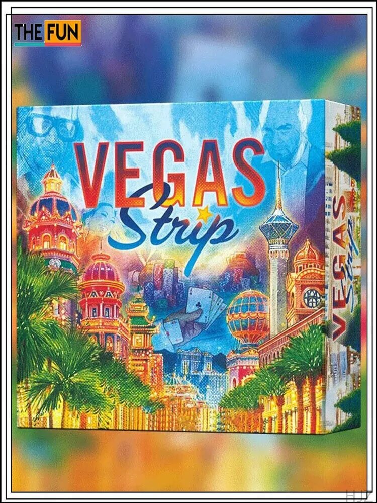 Настольная Карточная Игра Настольная Vegas Strip Игра (английский и китайский) Новая Версия Игры