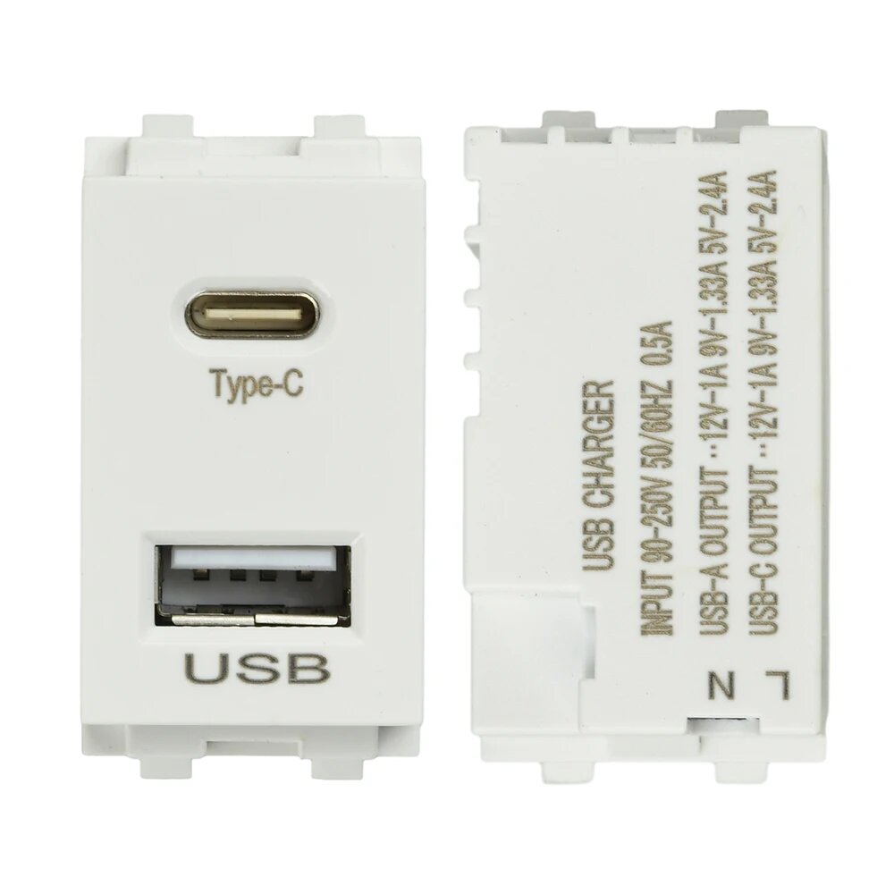 USB Type-C модуль питания Aideepen, черный — фото 1