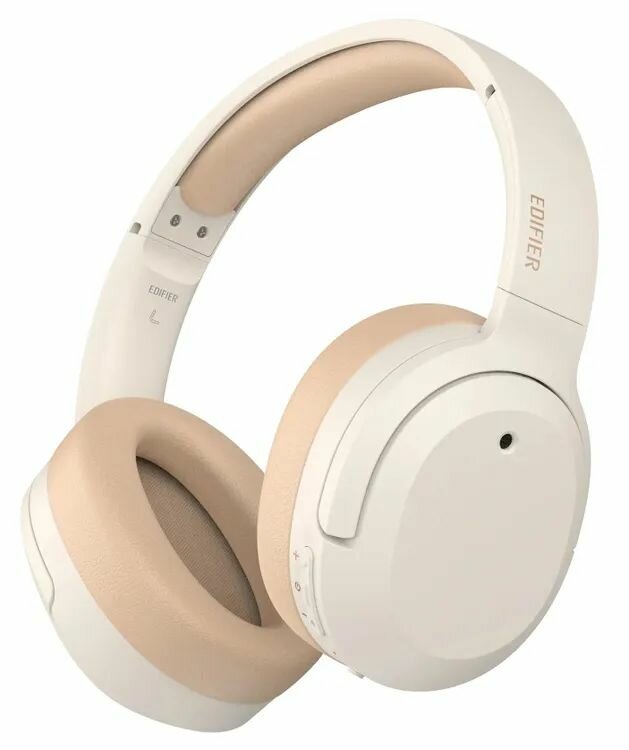 Наушники Edifier W820NB Plus, Bluetooth, мониторные, слоновая кость