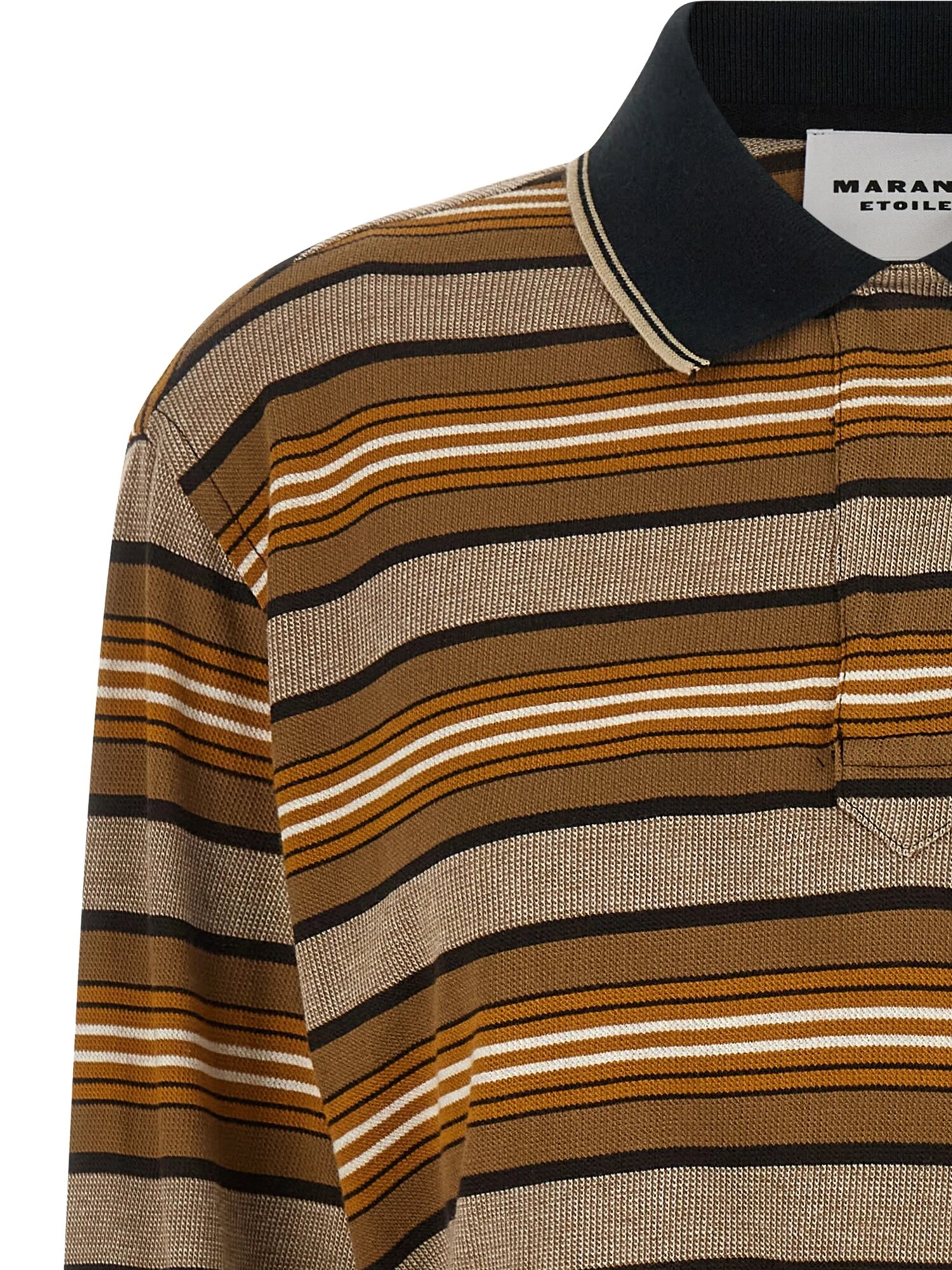 Платье Isabel Marant Isea striped dress, размер 38, коричневый — фото 1