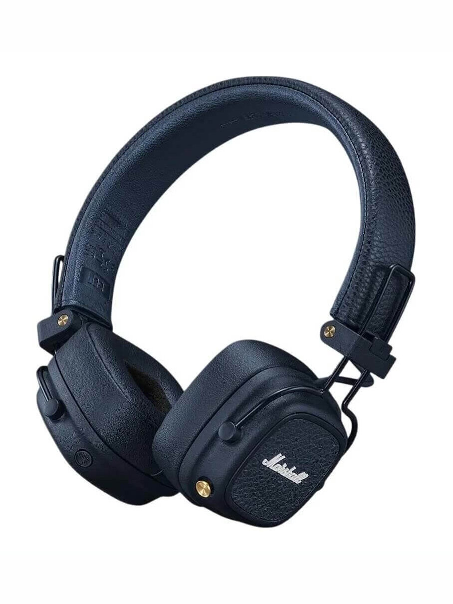 Беспроводные наушники Marshall Major V, полуночный синий, 3.5 мм/Bluetooth