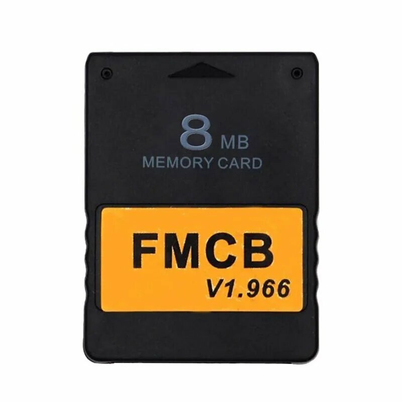 Карта памяти PS2 FMCB версии V1.966-Черный-8 МБ