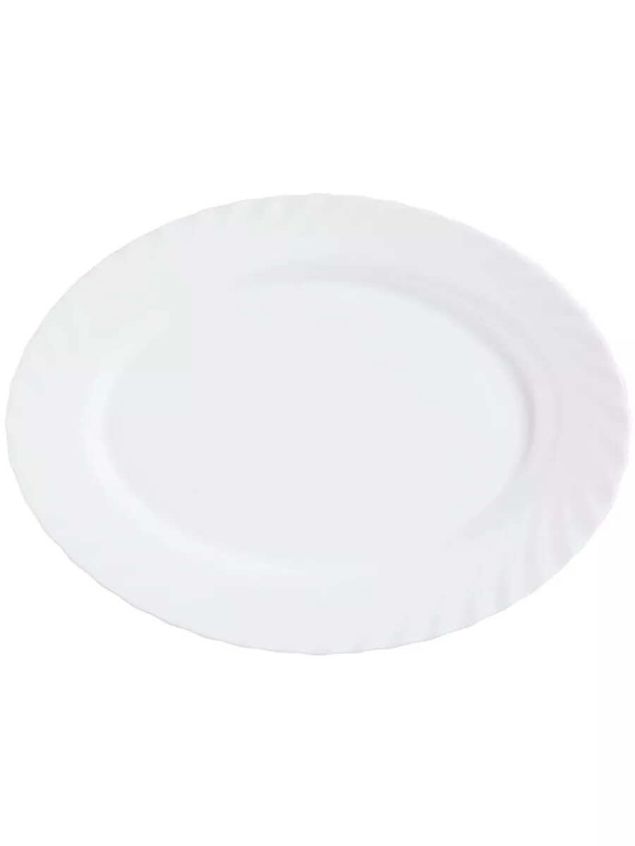 Блюдо овальное Arcoroc Trianon стеклянное 35x26 см