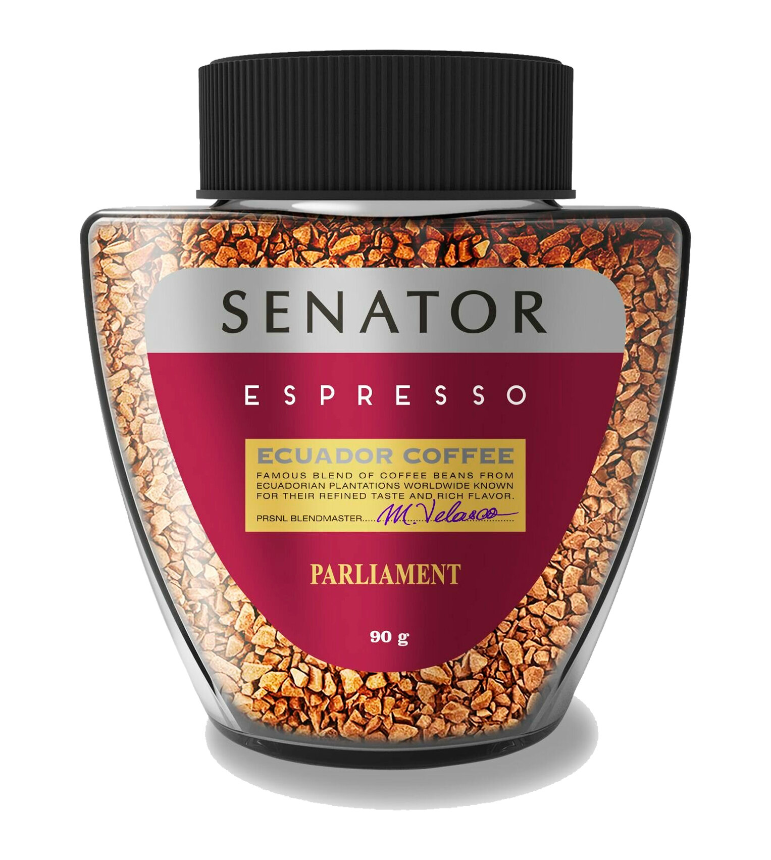 Кофе растворимый сублимированный Senator Espresso, 90г