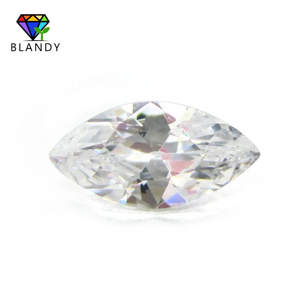 Цирконий кубический белый 2x4mm (50шт)