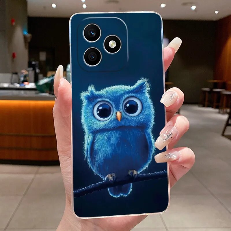 Чехол для телефона Honor X8d 4G, прозрачный чехол из ТПУ с защитой от царапин, мягкий TPU-TPU214