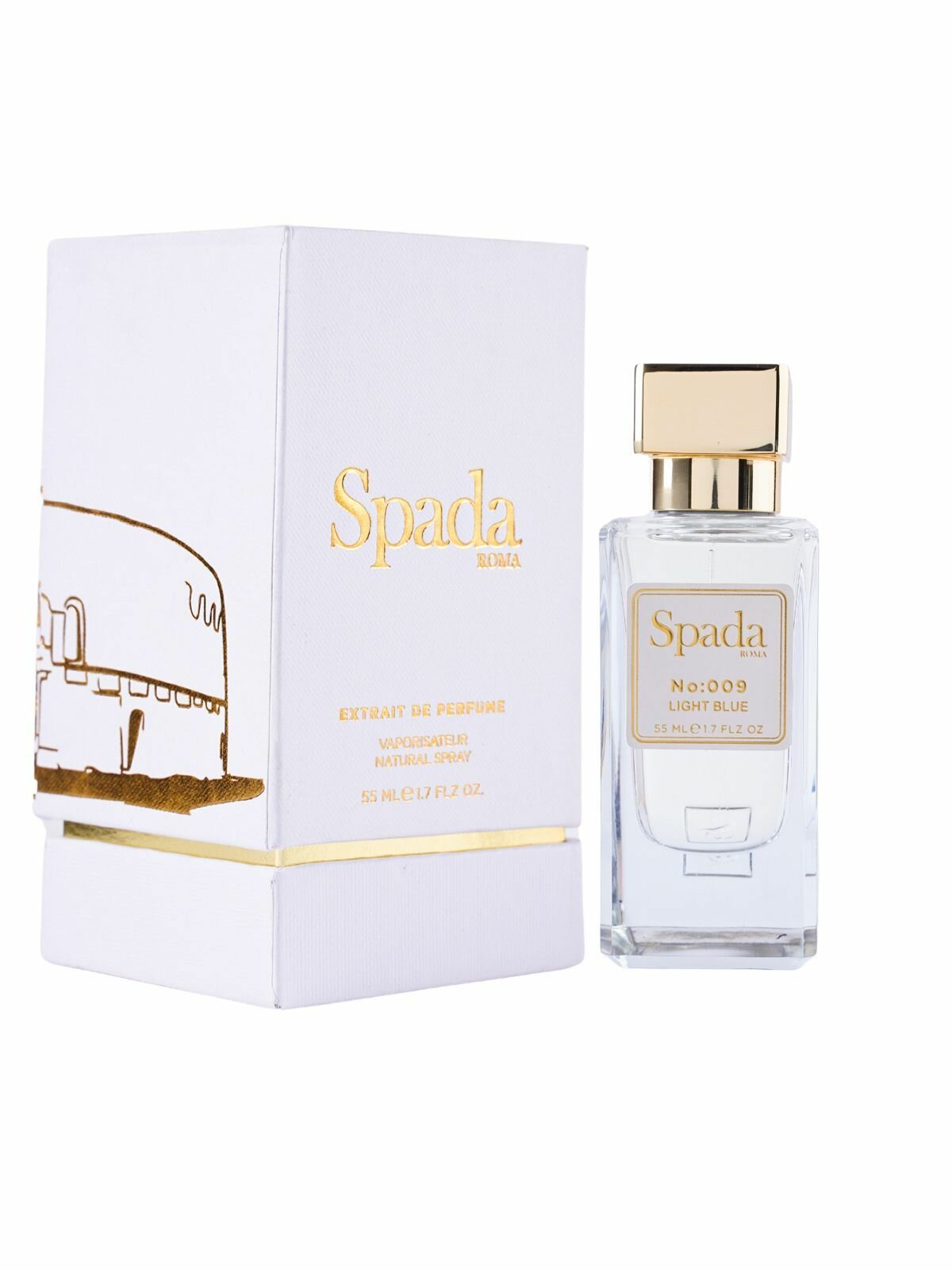 Парфюмерная вода Spada Perfum 009 LIGHT BLUE WOM 55 ML