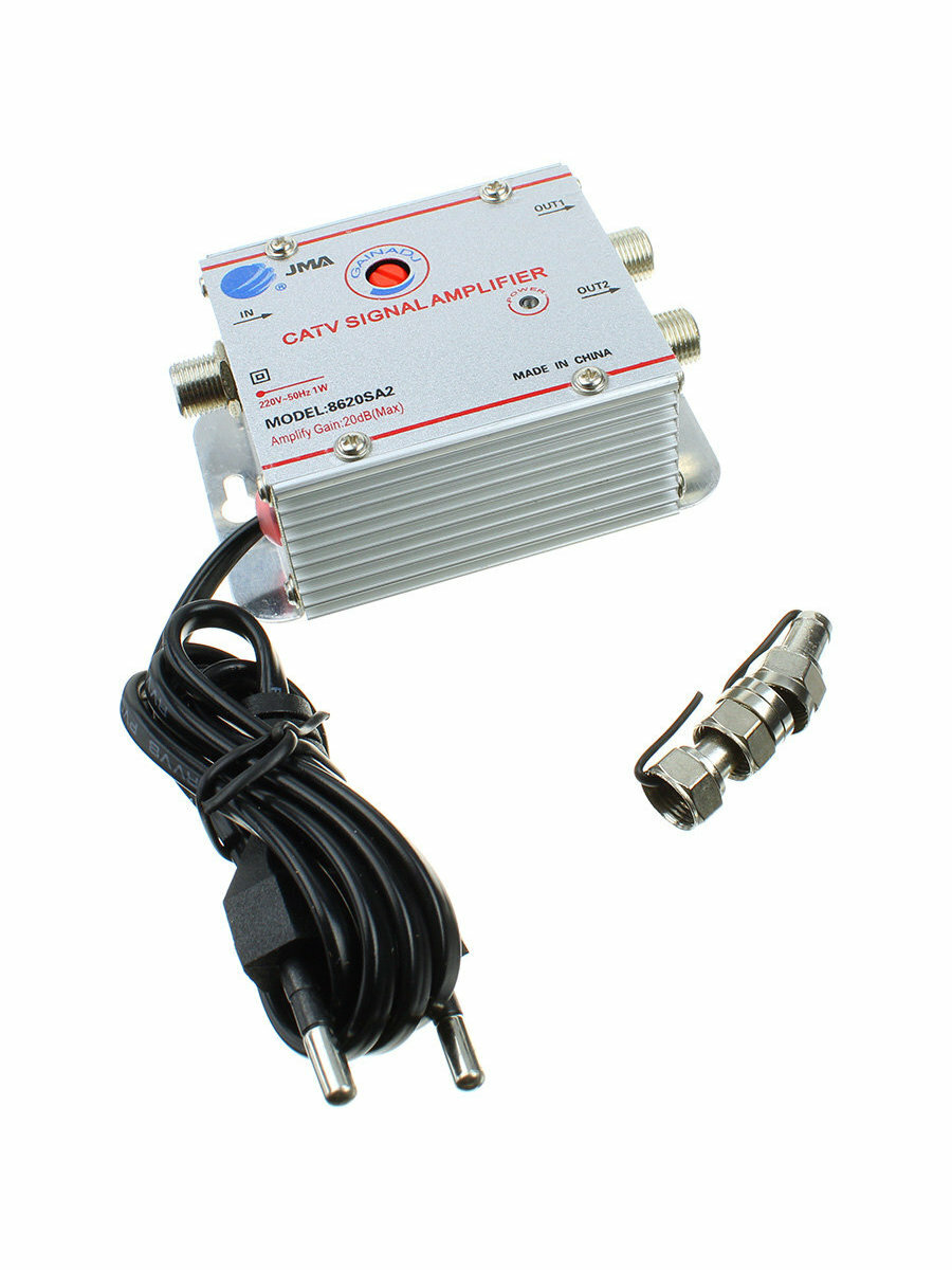 Усилитель антенный CAT 2х20ДБ SB8620D