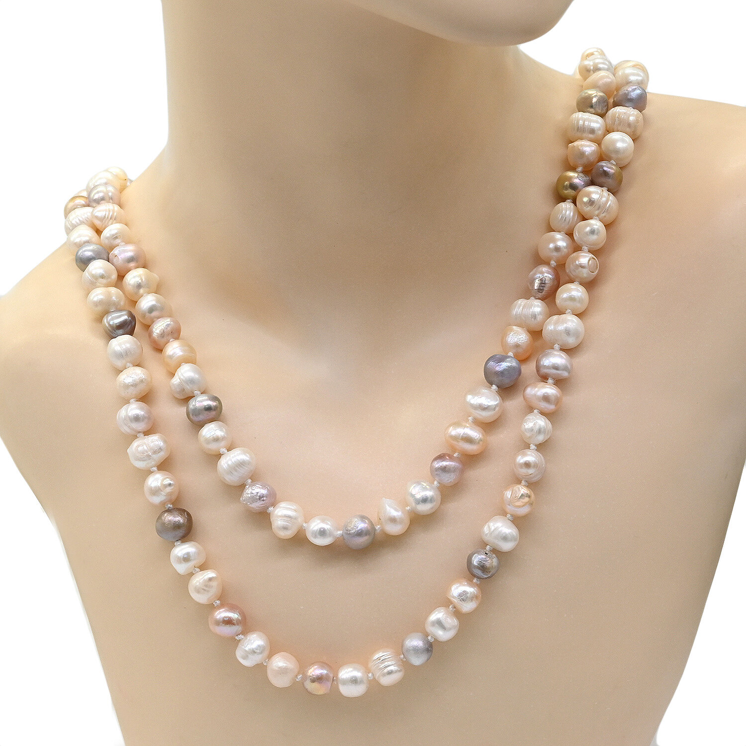 Бусы Радуга Камня