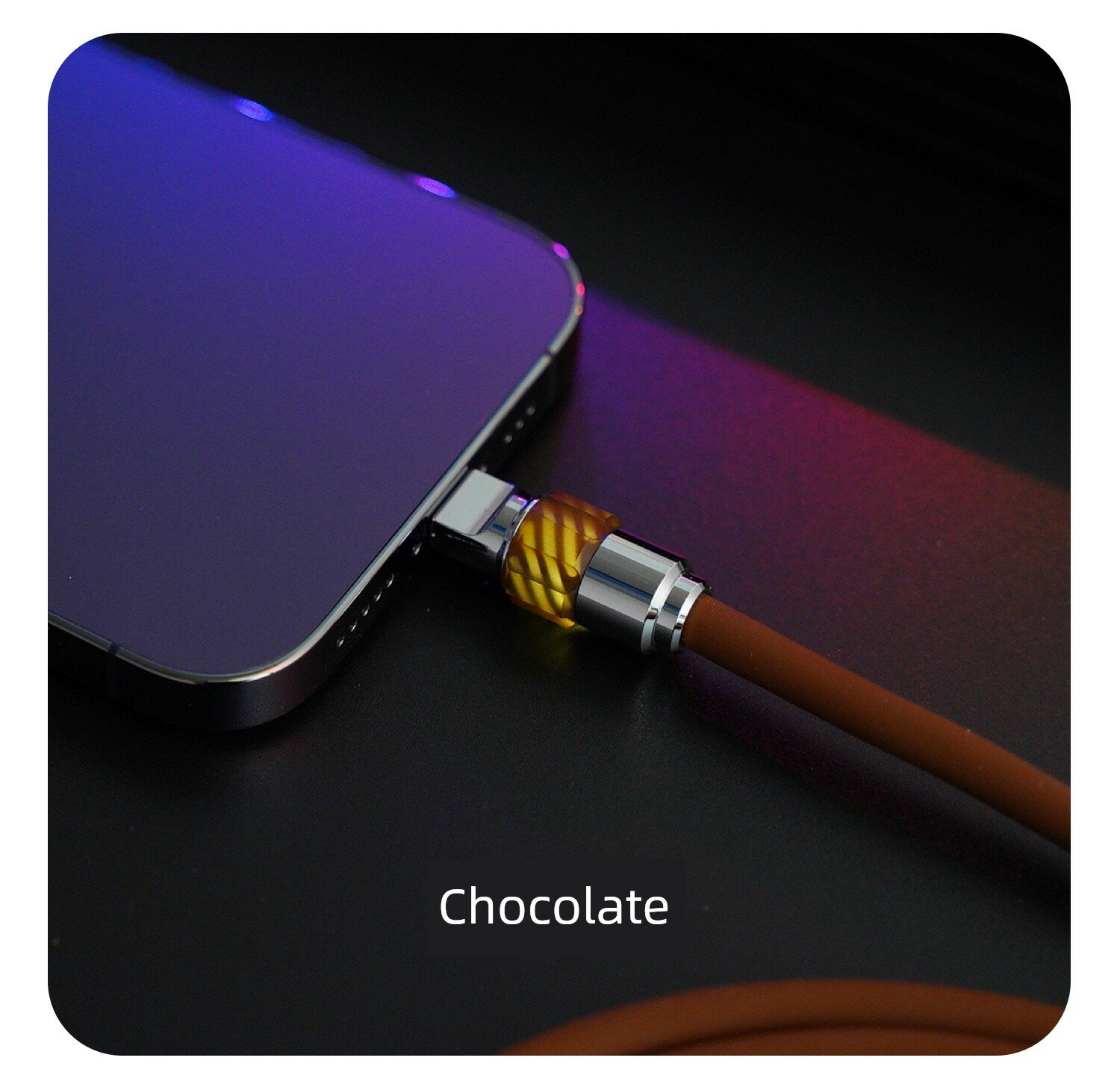 GeekCable Премиум Резиновый Спиральный Кабель USB-C для Apple CarPlay, iPhone 17/16, Зарядка 15Вт Медленная, Длина 40