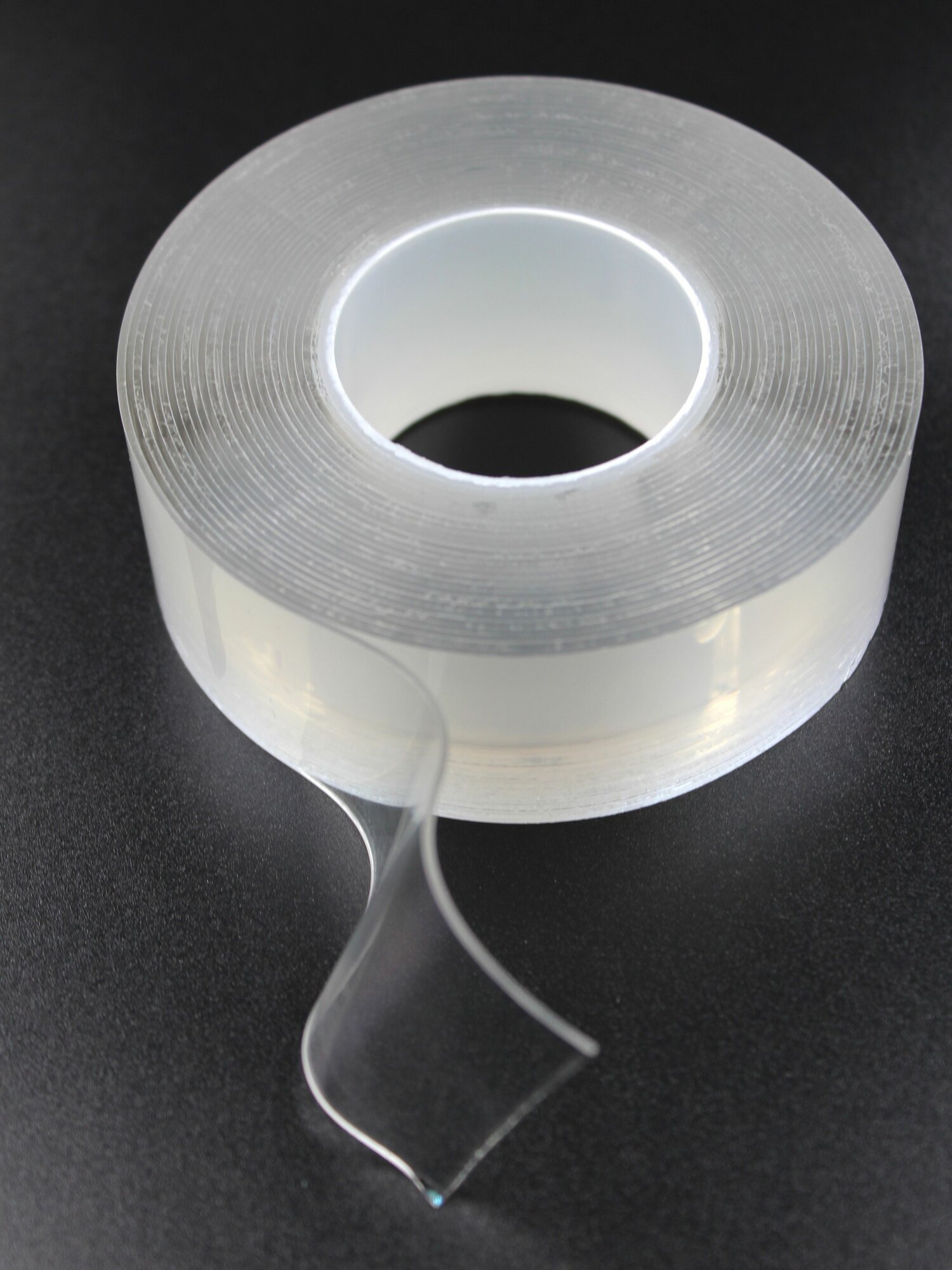 Нано скотч 3см х 5м, Клейкая лента 5 метров, двухсторонний крепкий скотч, многоразовая прозрачная нано-лента