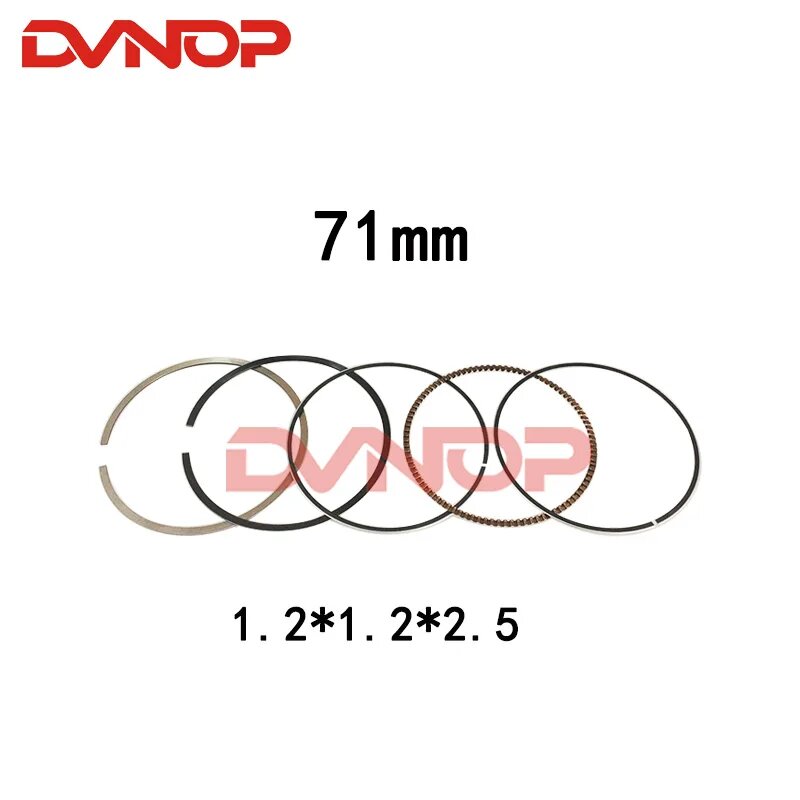 Комплект поршней 71 мм, 1.2*1.2*2.5, Only Ring