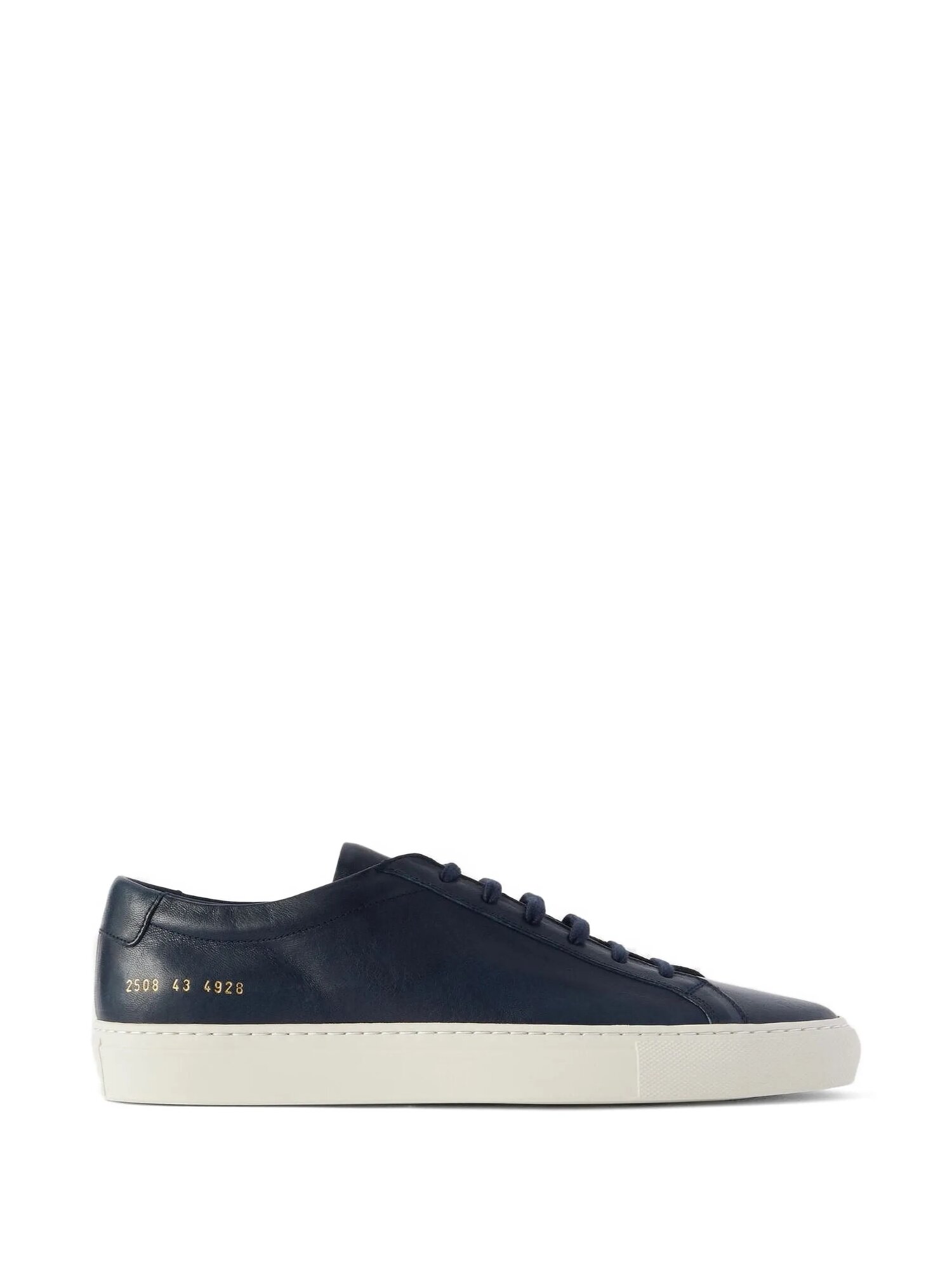 Кроссовки Common Projects Serial-stamp leather sneakers