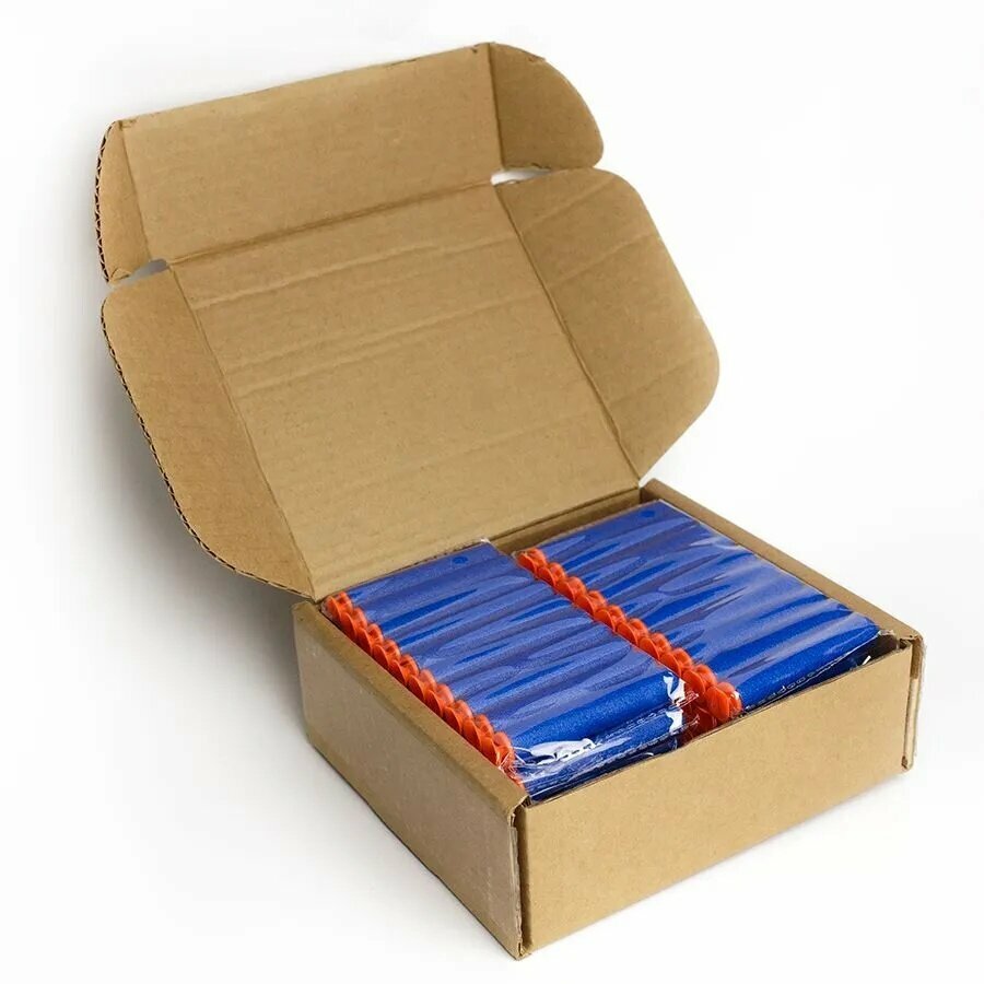 Пули нерф c присоской, липучкой 100 шт, патроны, стрелы, для nerf, для бластера