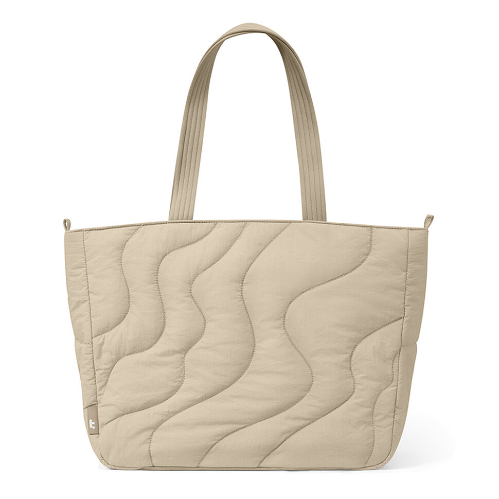 Tomtoc сумка для ноутбука 14", Terra-T38 Puffy Laptop Tote Bag 10L, бежевая