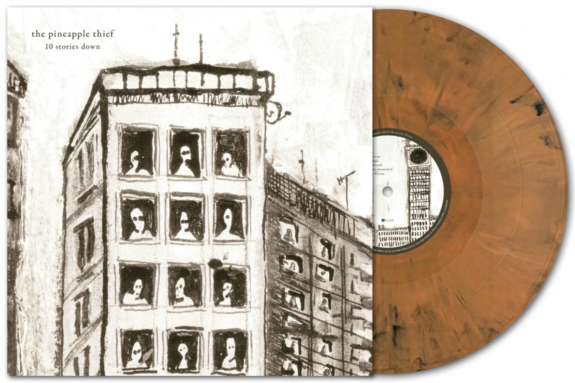 Виниловая пластинка The Pineapple Thief - 10 Stories Down (LP, Мраморный винил) 2025