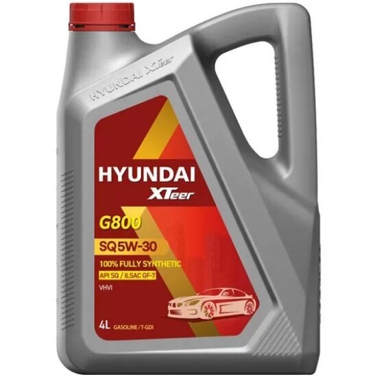 Моторное масло Hyundai Xteer Gasoline Ultra Protection 5W-30 синтетическое 4 л