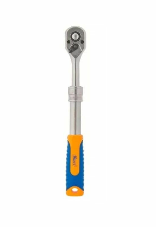 Ключ трещоточный 1/2" с быстрым сбросом телескоп 305 405мм (KRAFT) 700619