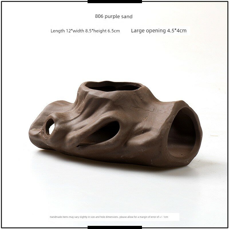 Керамическое укрытие для рыб и креветок в аквариуме, керамический горшок-гнездо, мини-домик для разведения попугаев,