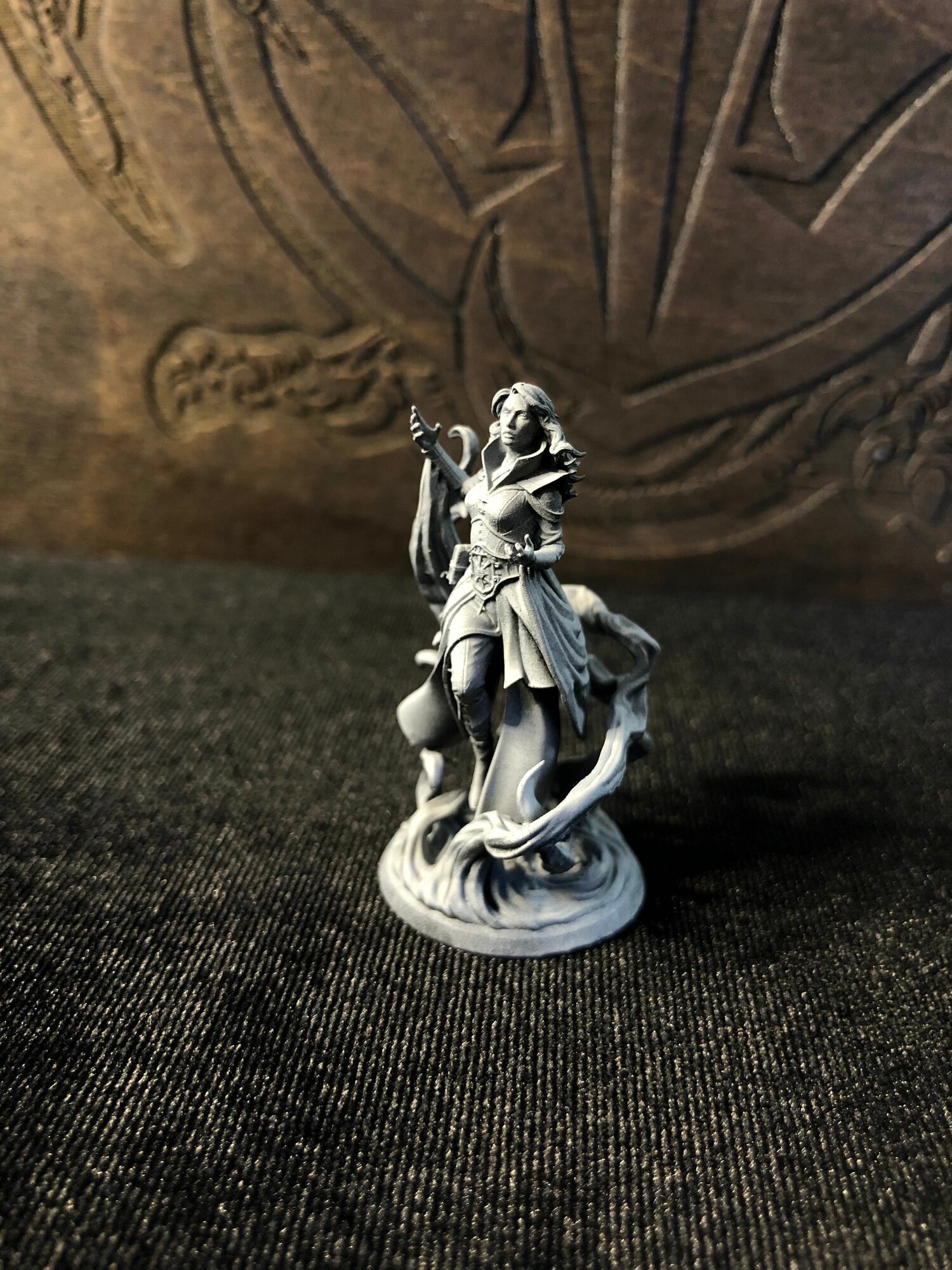 Урсула, волшебница - Миниатюра для настольных игр DnD, ДнД, Dungeons & Dragons, Pathfinder.