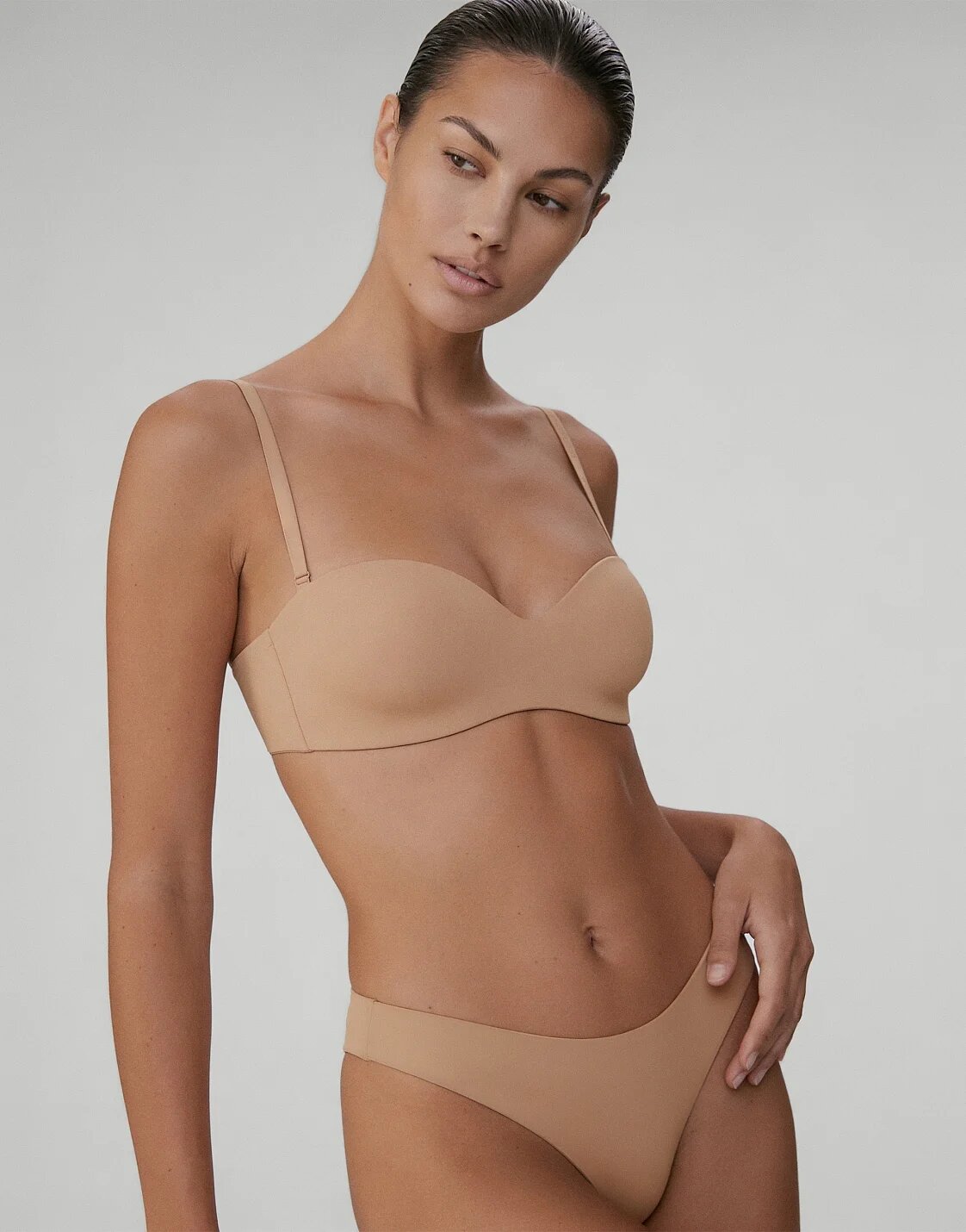 Трусы Skin seamless бразилиано бесшовные средней посадки