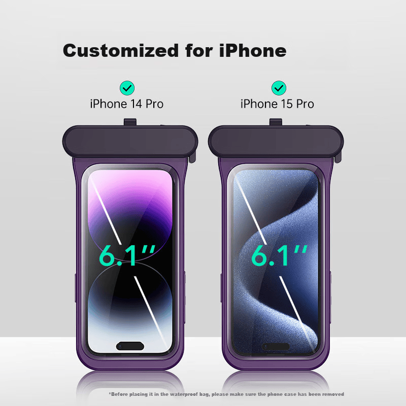 ESR водонепроницаемый чехол с сенсорным экраном для iPhone 13/14/15 Pro - водонепроницаемый чехол с шнуром на шею для