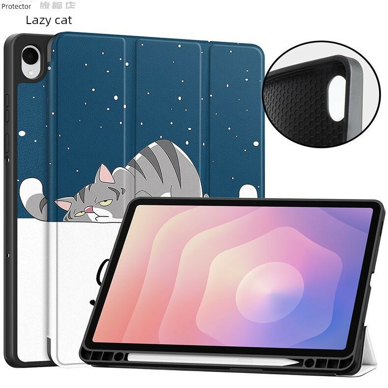 Чехол для Samsung Galaxy Tab S11 (2025) с отсеком для стилуса, противоударный, для планшета 11 дюймов 5G SM-X730,