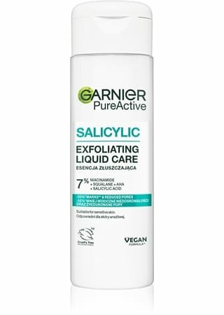 Тоник для ухода за кожей Garnier Pure Active Salicylic, 120 мл