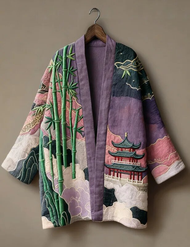 Женский кимоно-кардиган FZSLCYIYI, размер L, kimono