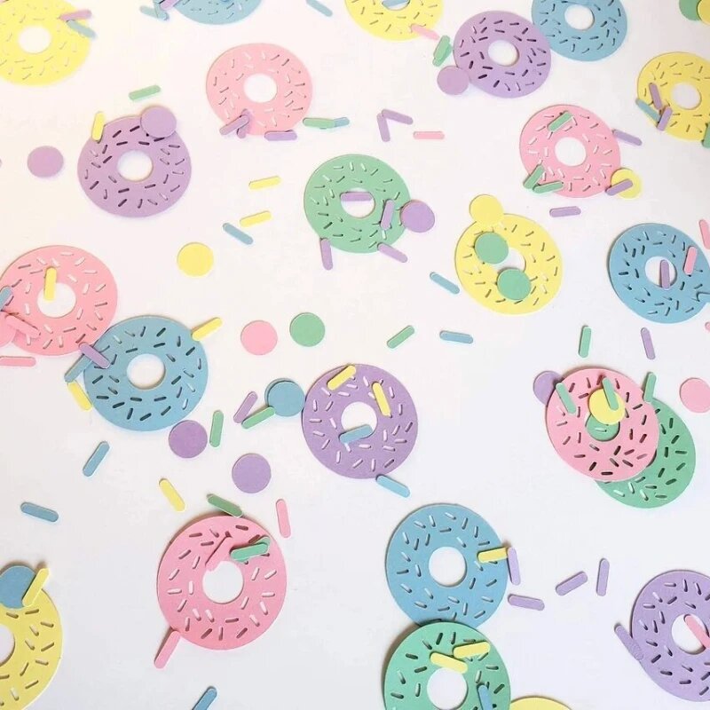 Конфетти пончики, цвет Donuts Confetti, 100 шт