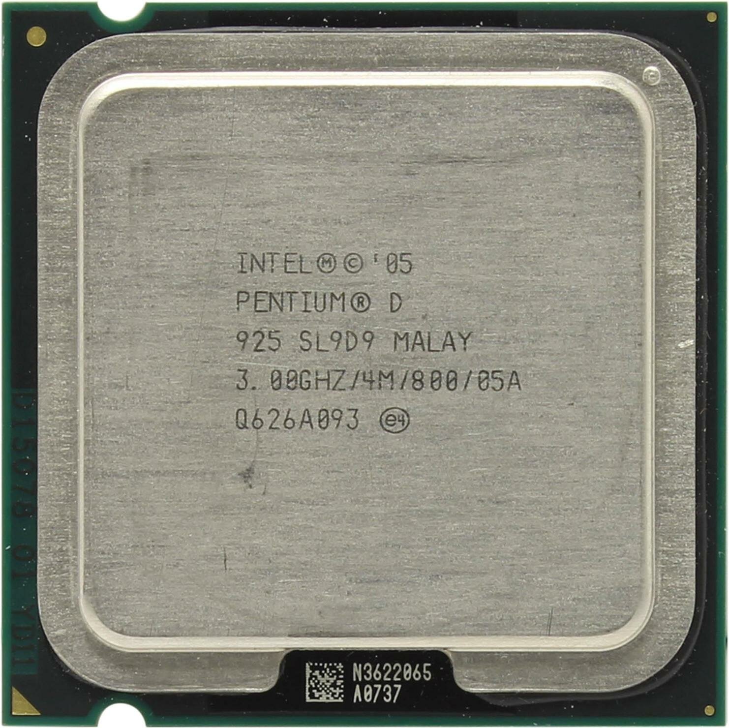 Процессор Intel Pentium D 925 3.0 GHz/2core/ 4Mb/95W/ 800MHz LGA775