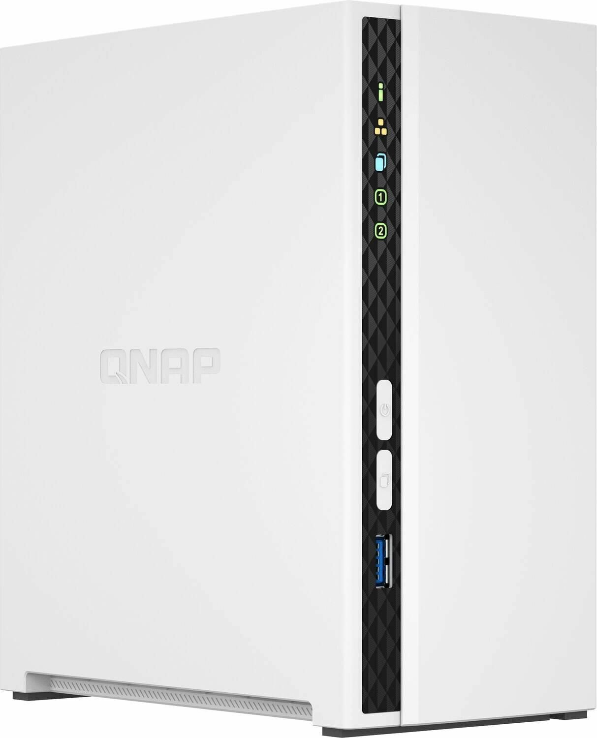 Сетевое хранилище QNAP TS-233 белый