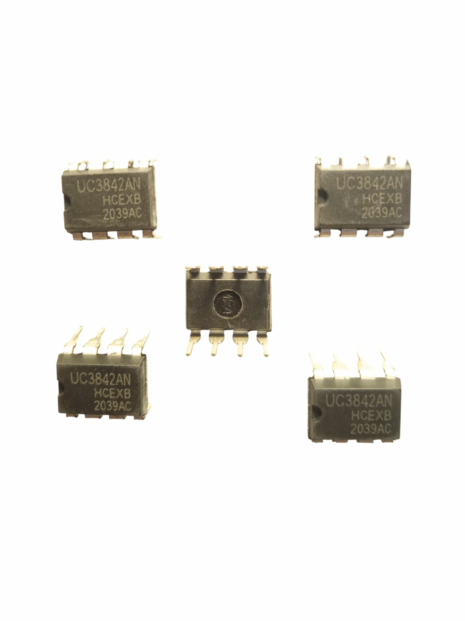 ШИМ контроллер UC3842AN, DIP-8 - 5 штук