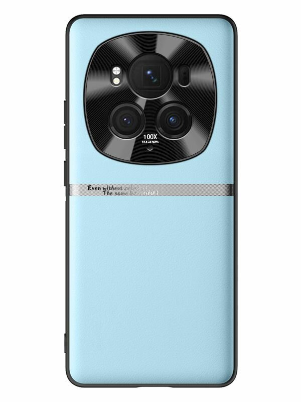 Чехол для Honor Magic 6 Pro / Хонор Магик 6 Про Кожаная мягкий TPU антиударный чехол