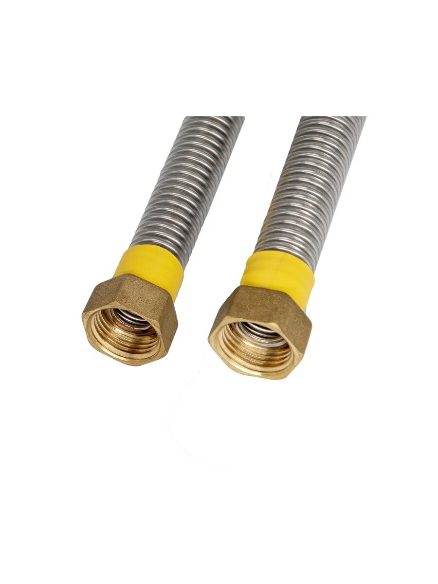 Подводка газовая сильфонная 1/2" ВР 150 см