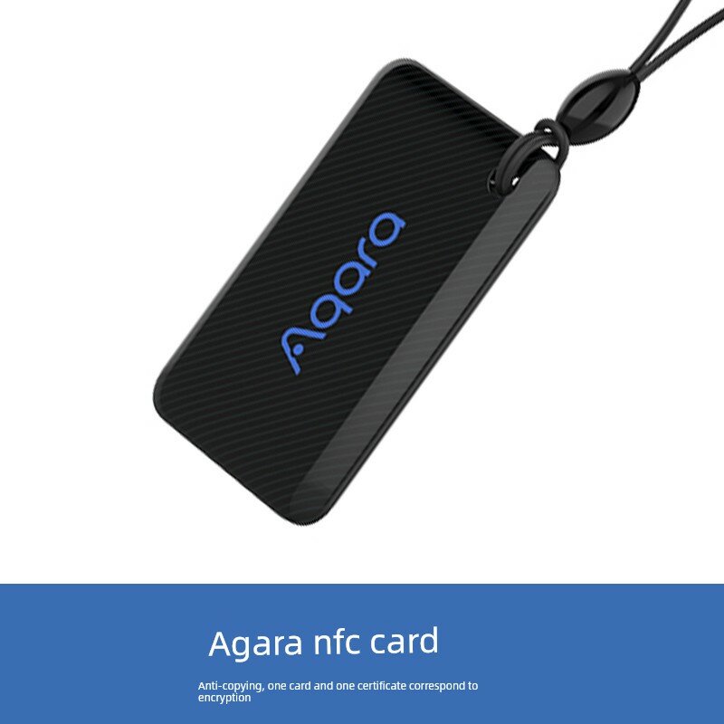 Аквара NFC карта для умных дверных замков - совместима с замками Aqara GreenMee, безопасный доступ, простая установка,